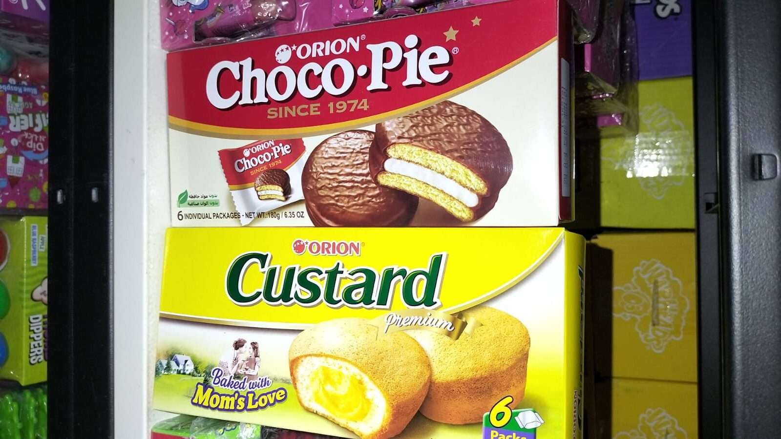 Orion Cake [ Chocolate Pie / Custard] 6pcs per box | Teck Leong Pte Ltd