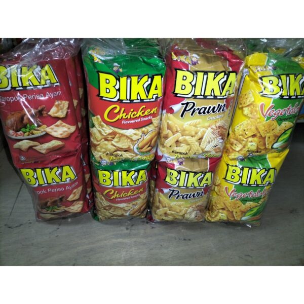 [ 60g x 10pkts ] Bika [ Chicken(Green) / Chicken(Red) / Vegetable ...