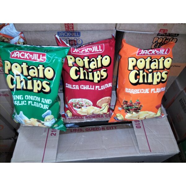 [ 150g x 12pkt ] Jack&Jill Potato Chip [ BBQ / Spring Onion / Salsa ...
