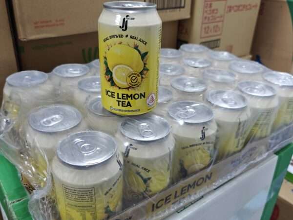 [ 300ml x 24cans ] JJ Fusion Ice Lemon Tea | Teck Leong Pte Ltd