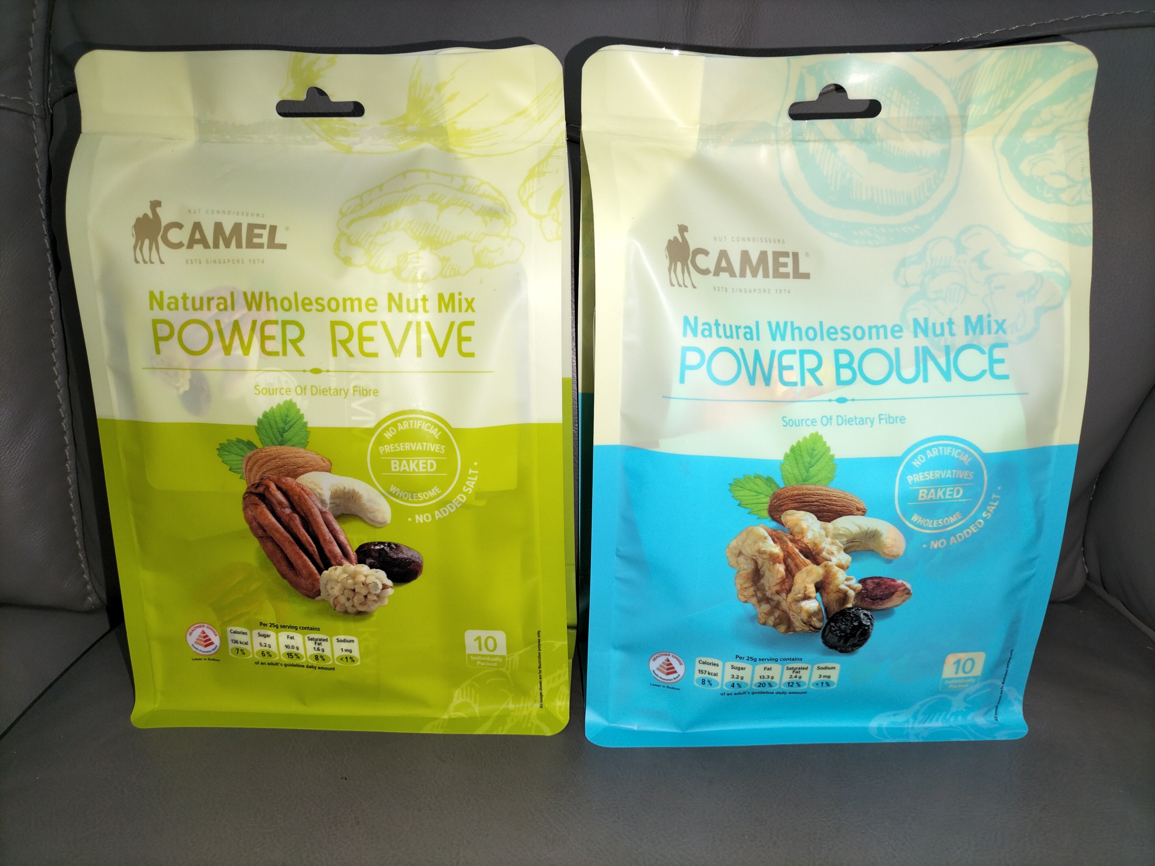 [ 250g ] Camel Natural Wholesome Nuts Mix [ Power Bounce / Power Revive ...
