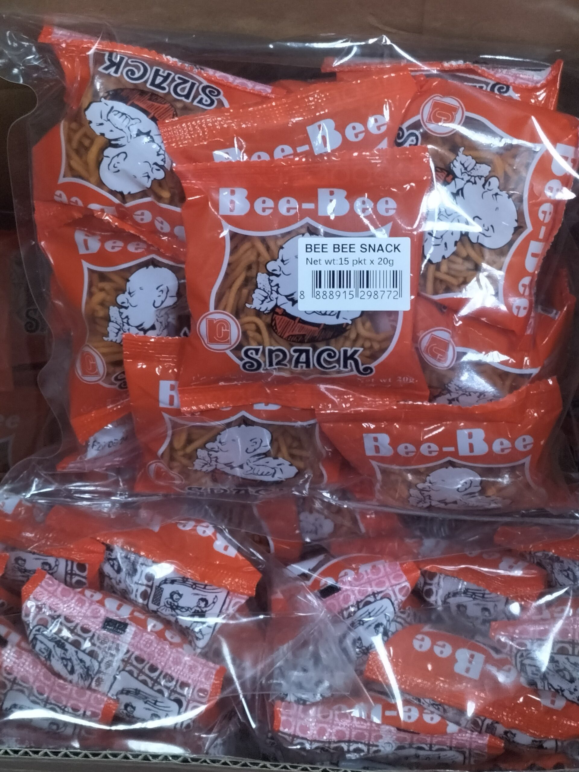 [ 20g x 15pkt ] Bee Bee Snacks | Teck Leong Pte Ltd