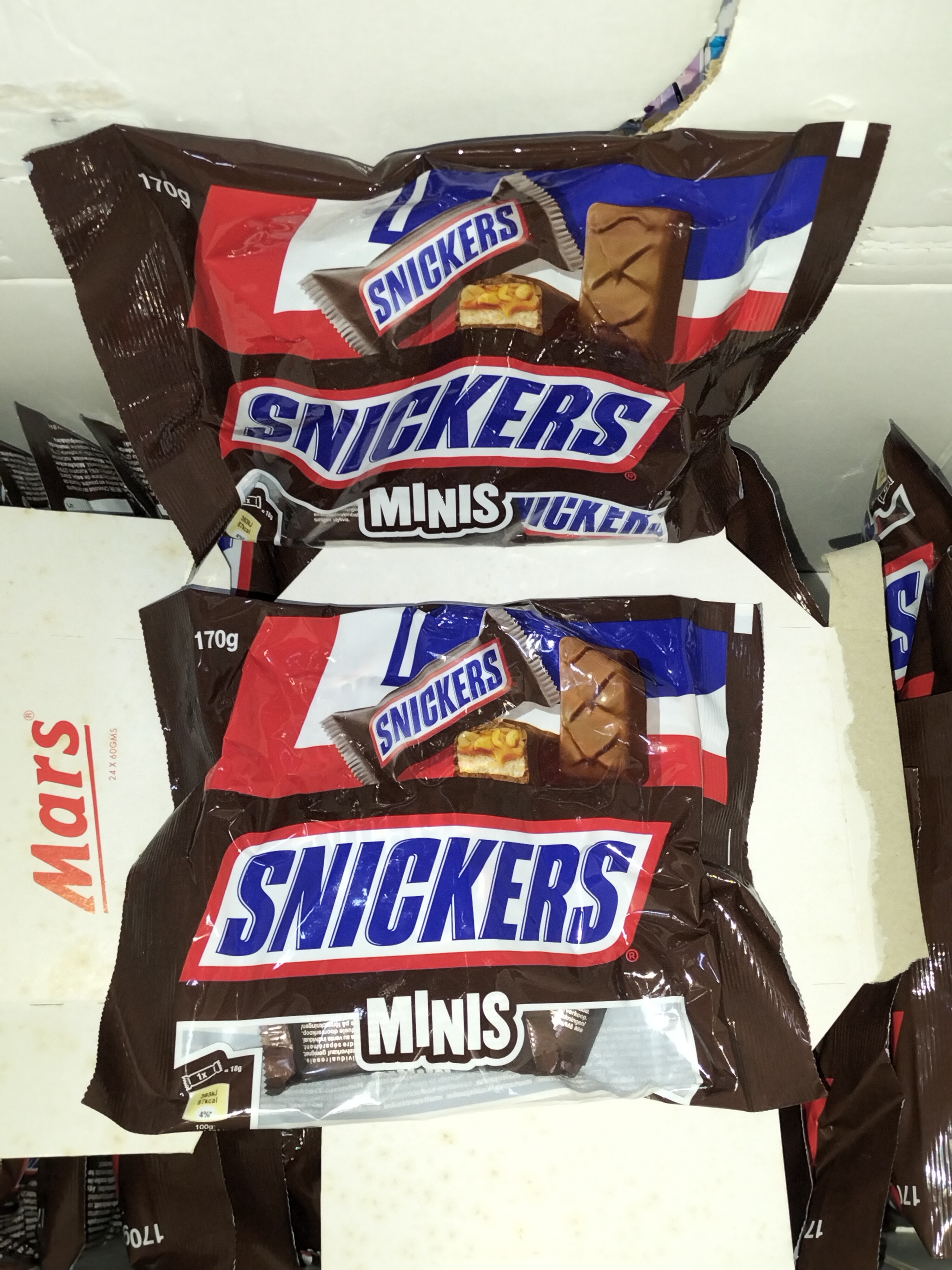 [ (227g) 18.5g x 12 mini-bars ] Snicker Bar Fun Size | Teck Leong Pte Ltd